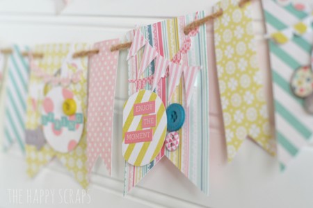 Fun Spring Banner - The Happy Scraps