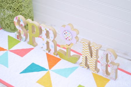 Spring Letter Set - The Happy Scraps