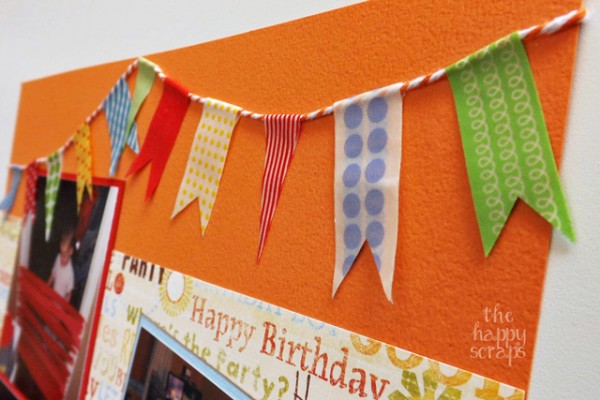 3-Page Birthday Layout - The Happy Scraps