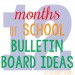 12 Months of Bulletin Board Ideas - The Happy Scraps
