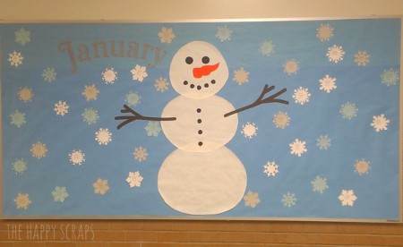 12 Months of Bulletin Board Ideas - The Happy Scraps