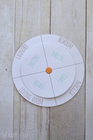 Simple Chore System - The Happy Scraps