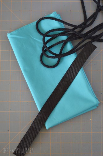 30 Minute Draw String Bag Tutorial - The Happy Scraps