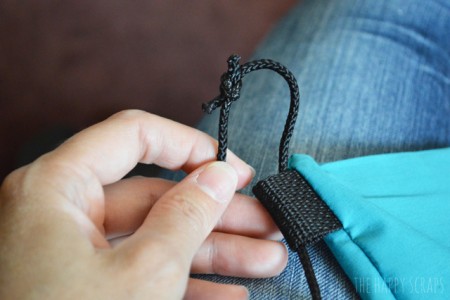 30 Minute Draw String Bag Tutorial - The Happy Scraps