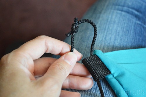 30 Minute Draw String Bag Tutorial - The Happy Scraps