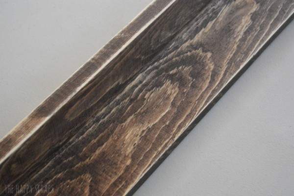 DIY Shelf & Stocking Holder Tutorial - The Happy Scraps