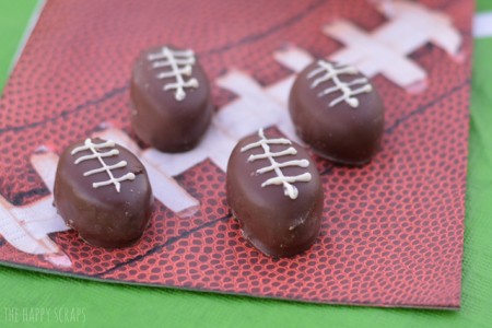 Football OREO Cookie Balls - The Happy Scraps