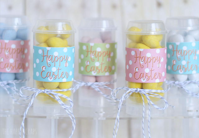 Easter Push Pop Treats - The Happy Scraps