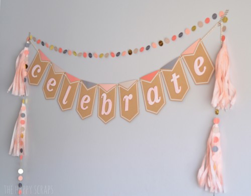 Celebrate Banner Kit - The Happy Scraps