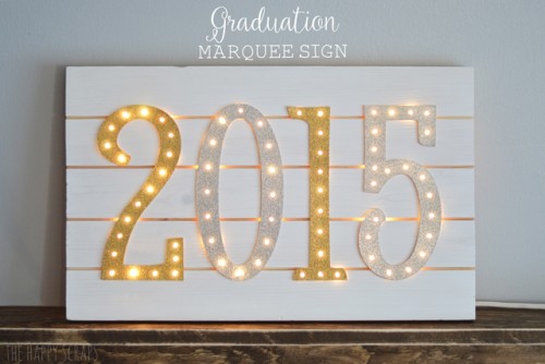 Graduation Marquee Sign - The Happy Scraps