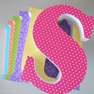 Bright Summer Letters - The Happy Scraps