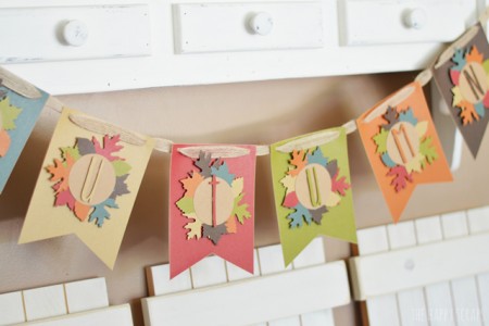 Autumn Banner Tutorial - The Happy Scraps
