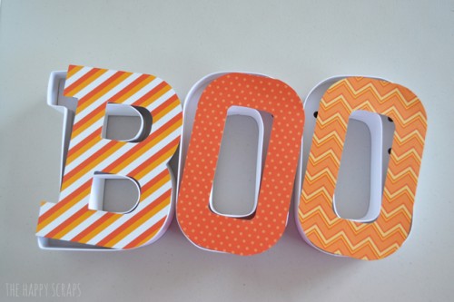 Marquee BOO Letters - The Happy Scraps