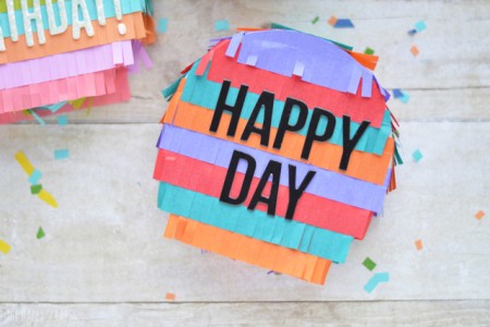 DIY Mini Pinata's - The Happy Scraps