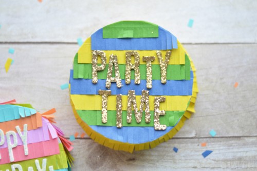 DIY Mini Pinata's - The Happy Scraps