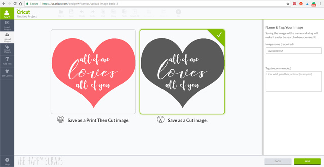 How To Upload Your Own Images In Cricut Design Space The Happy Scraps