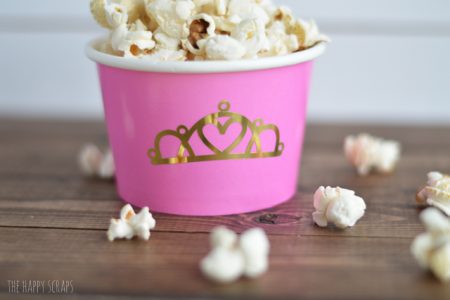 Princess Birthday Party with Cricut Explore - The Happy Scraps