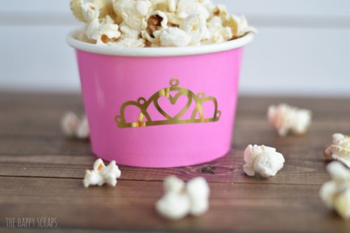 Princess Birthday Party with Cricut Explore - The Happy Scraps