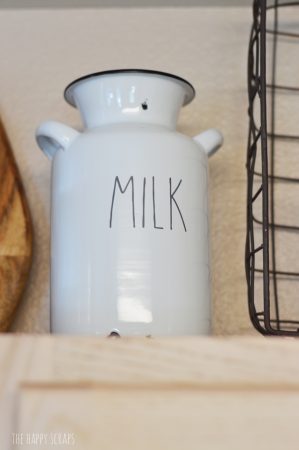 Farmhouse Inspired Kitchen Decor - The Happy Scraps