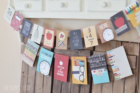 Back to School Decorating Ideas - The Happy Scraps