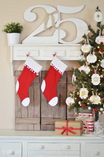 Handmade Christmas Stockings with the Cricut Maker - The Happy Scraps