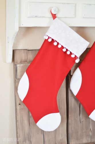 Handmade Christmas Stockings with the Cricut Maker - The Happy Scraps