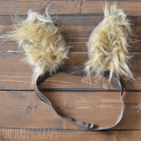 DIY Werewolf Halloween Costume - The Happy Scraps