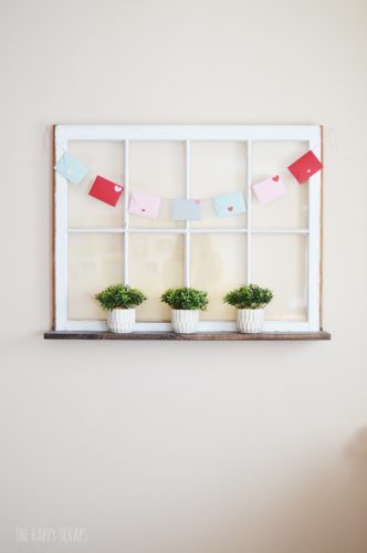 Mini Envelope Valentine Banner - The Happy Scraps