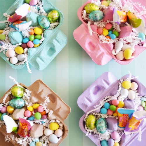 Egg Carton Easter Gift - The Happy Scraps