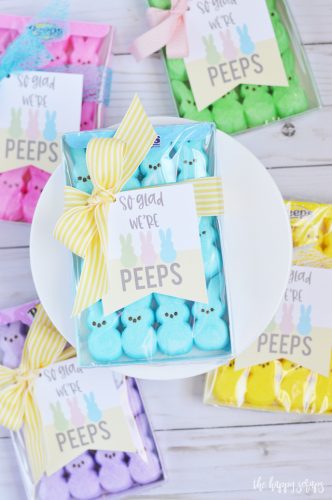 So Glad We're Peeps Easter Gift - The Happy Scraps