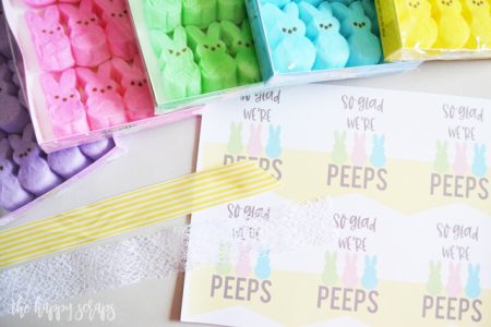 So Glad We're Peeps Easter Gift - The Happy Scraps