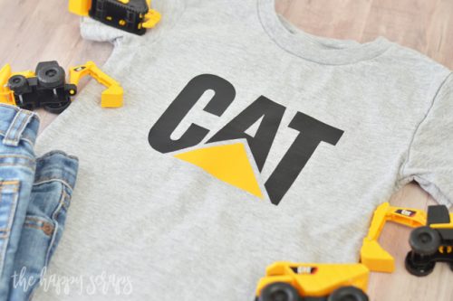 DIY Toddler CAT Shirt - The Happy Scraps