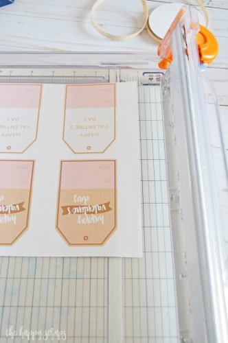 Happy Valentine's Day Gift Tags - The Happy Scraps