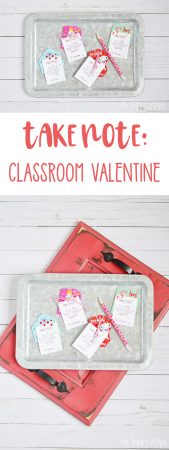 Take Note: Classroom Valentine - The Happy Scraps