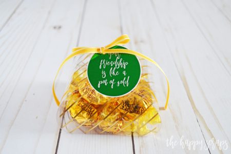 Pot of Gold St. Patrick's Day Friend Gift - The Happy Scraps