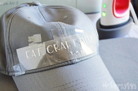 Quick & Easy Hat Decal with the Cricut + EasyPress Mini - The Happy Scraps