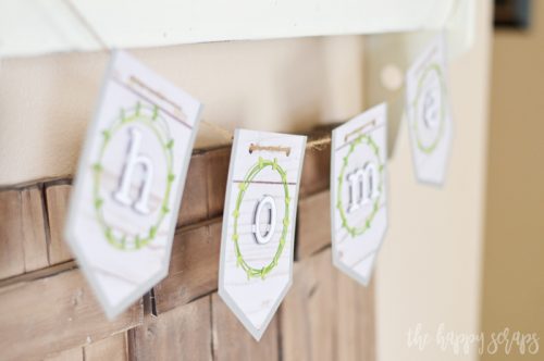 Home Farmhouse Banner - The Happy Scraps