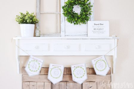 Home Farmhouse Banner - The Happy Scraps