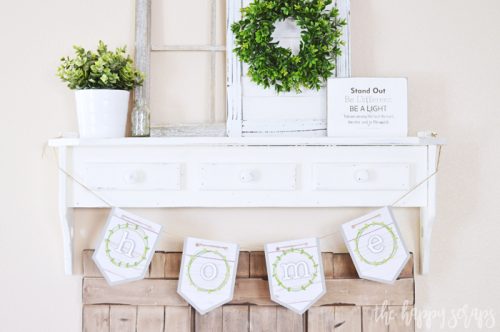 Home Farmhouse Banner - The Happy Scraps