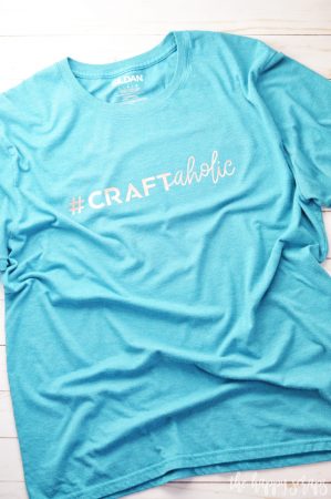 Craftaholic Crafter Tee - The Happy Scraps